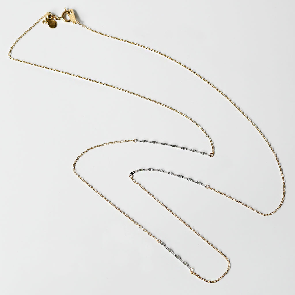 ⅼigne 50㎝ ネックレス【K10YG・K10WG】24S/S – sowi