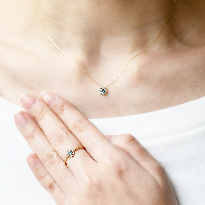 Phantom flower リング【K10YG】24S/S – sowi